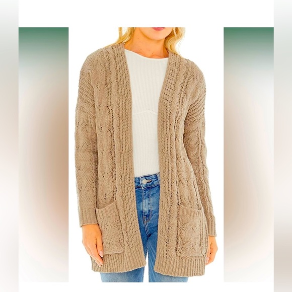 Love Tree | Sweaters | Nwt Cozy Love Tree Knit Cardigan Tan | Poshmark
